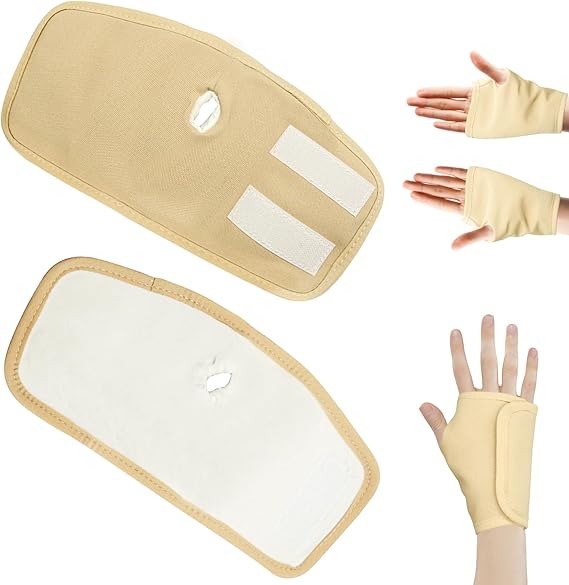 2Pcs Castor Oil Pack Wrap for Wrists, Organic Castor Oil Pack, Reusable ...