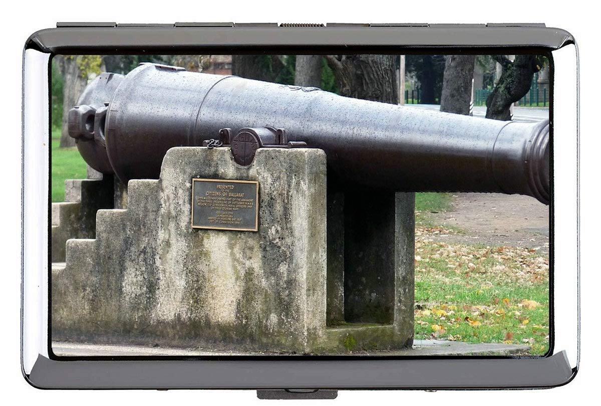 Amazon.com: Cigarette Case Holder,Gun Control in America Cannon ...