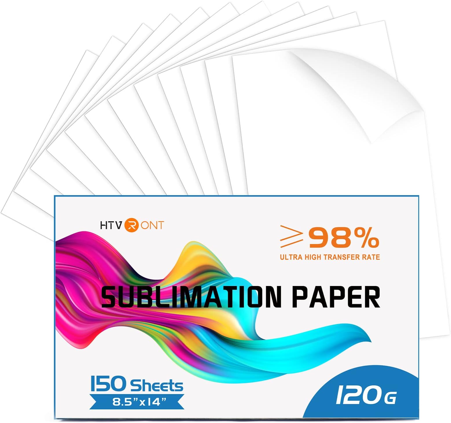 Amazon.com : SUBLIMAX Sublimation Paper 8.5x14, 110 Sheets, CERTIFIED ...