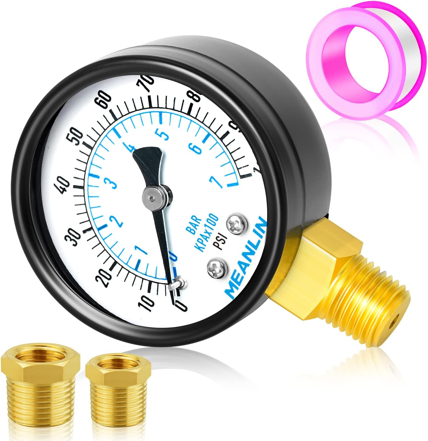 Parts2O TC2104 Well Pump Pressure Gauge - Sump Pump Accessories ...