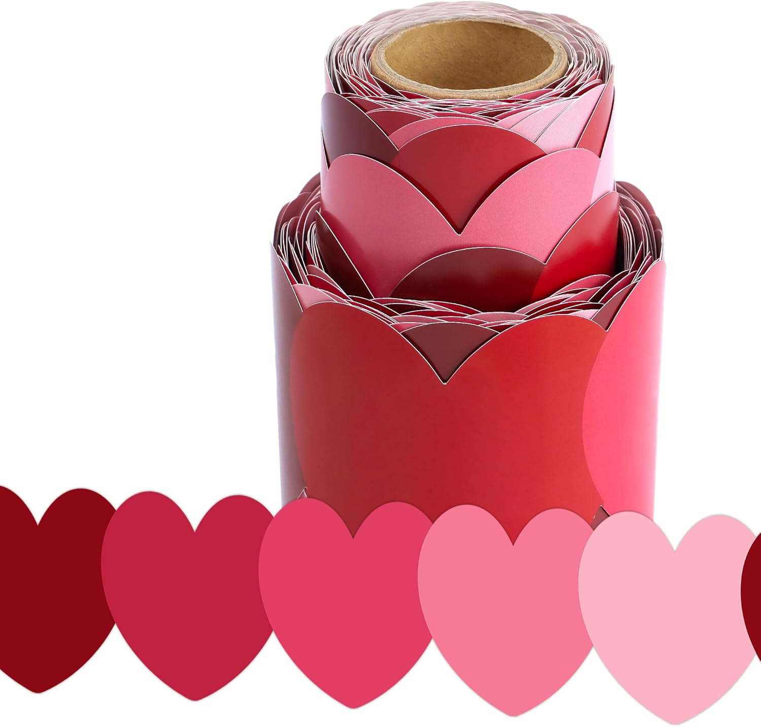 Amazon.com: 36 Ft Valentine’s Day Bulletin Board Border Roll, Romantic ...