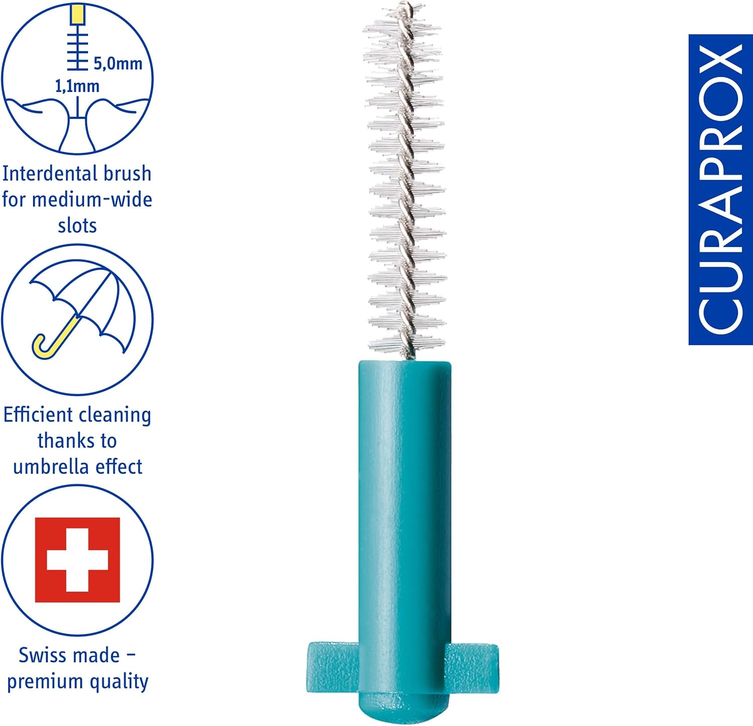 Curaprox Interdental Brushes CPS 10 Regular, 5 Nepal | Ubuy