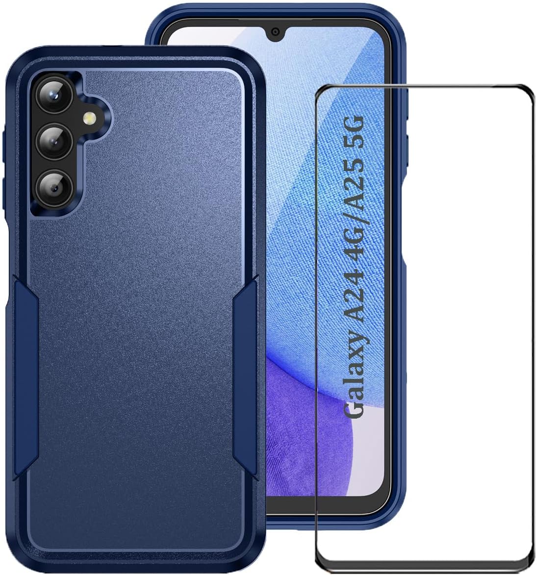 for Samsung A24 4G / A25 5G case with Screen Protector,Samsung A25 5G ...