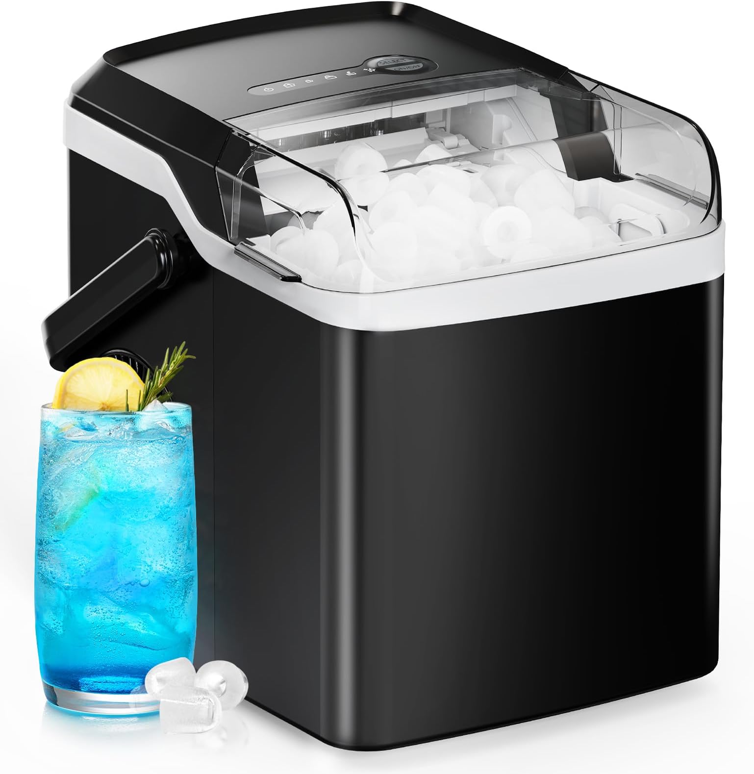 Amazon.com: Silonn Countertop Ice Maker - 9 Cubes Ready in 6 Mins ...