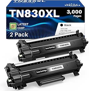 Amazon.com: TN830XL Toner Cartridges Compatible Replacement for Brother TN830XL TN-830 TN830 ...