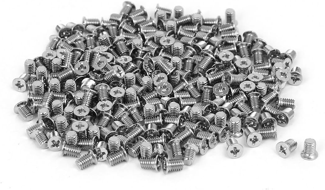 Amazon.com: uxcell Computer PC Case 2.5-inch HDD M3x4.8mm Flat Phillips ...