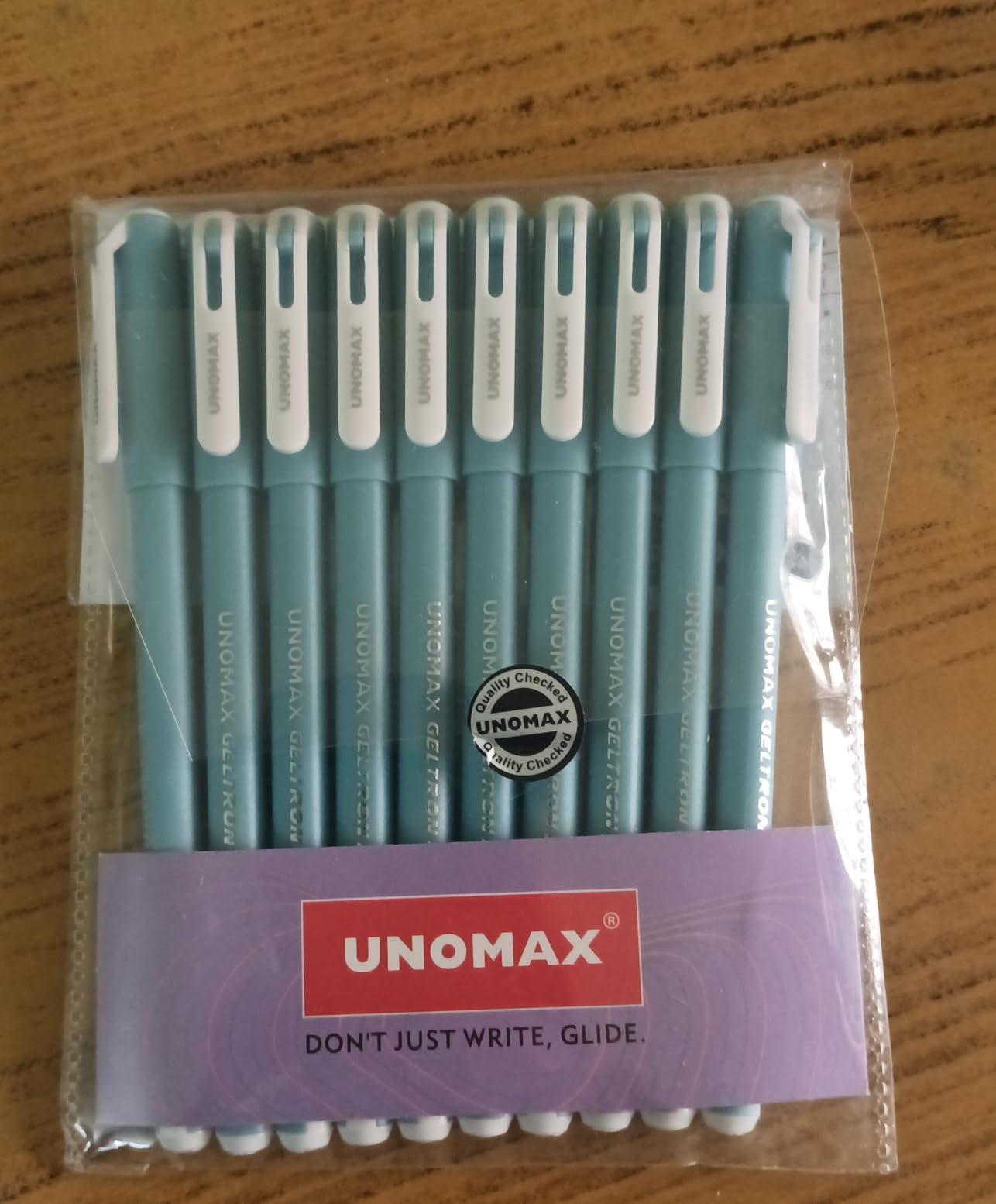 UNOMAX Geltron Pop Gel Pen Pack Of 20 Blue : Amazon.in: Office Products