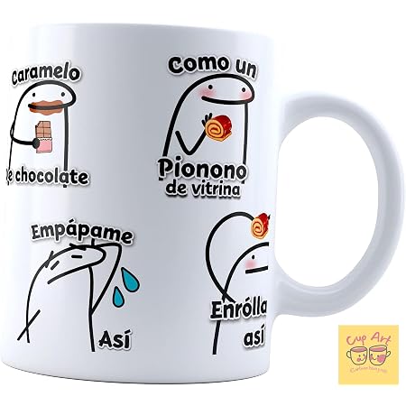 Taza meme (Taza Flork Eres Mi Bebito Fui Fui Canción | Frase Meme ...