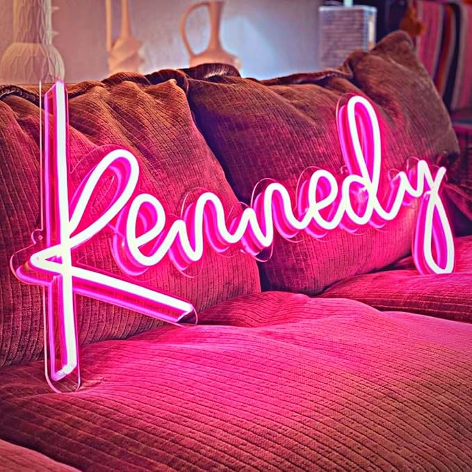 Neon sign customizable, Name signs personalized, Neon signs for Wall ...