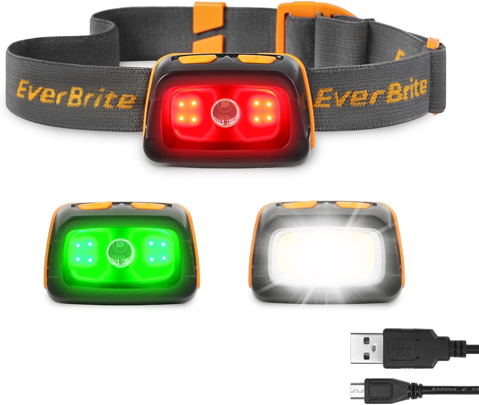GearLight 2Pack LED Headlamp - Outdoor Camping Headlamps with ...