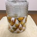 Amazon.co.jp: アデリア(ADERIA) MCコンテナー4L 日本製 化粧箱入り 梅酒瓶 保存容器 梅瓶 保存瓶 米びつ ステンレスキャップ ガラス瓶 ガラス キャニスター 密閉 ...