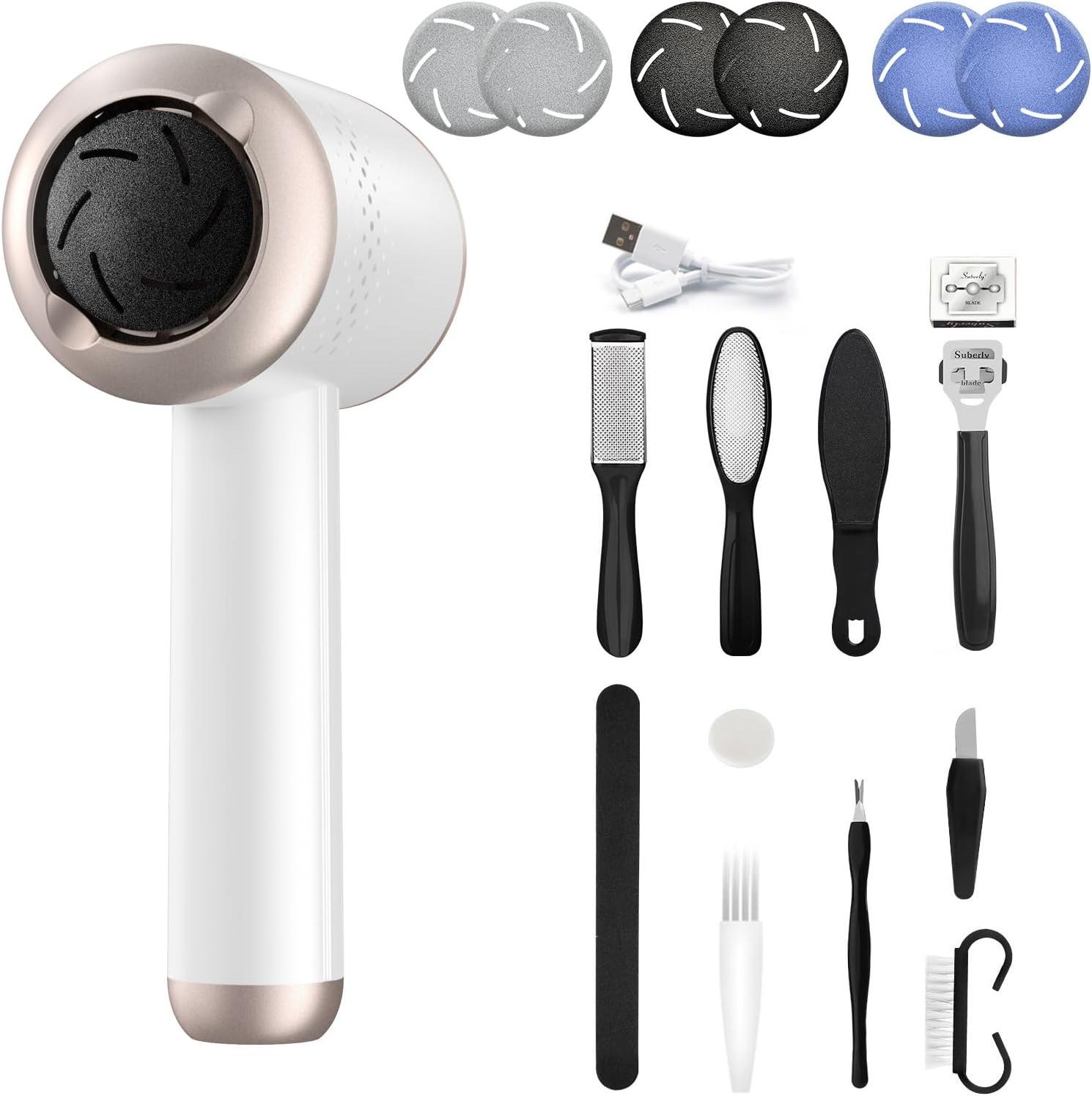 Amazon.com : Electric Foot Callus Remover, Rechargeable Foot File ...