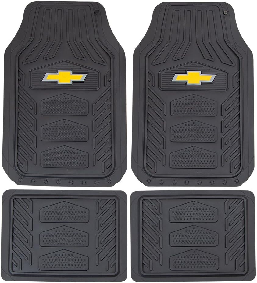 Amazon.com: Plasticolor Chevrolet Weatherpro 4 Piece Floor Mats Set ...