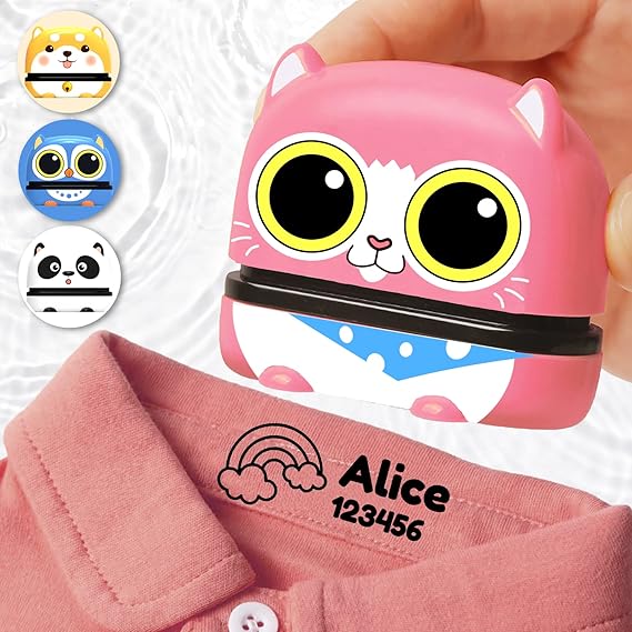 sellos personalizados,sello para ropa,sellos para ropa de guardería ...