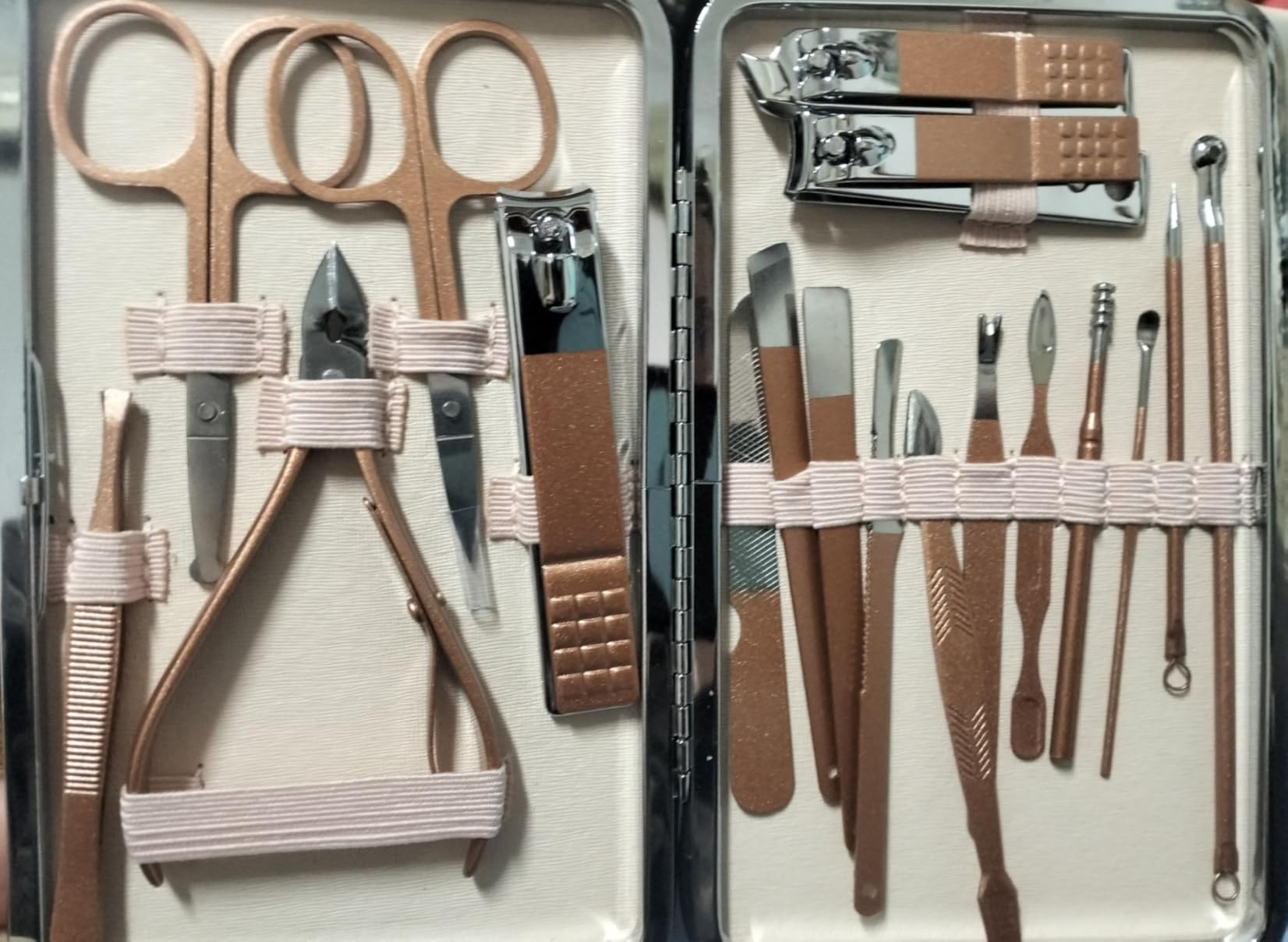 Nail Kit, 18 in 1 Professional Manicure and Pedicure Set, Stainless ...