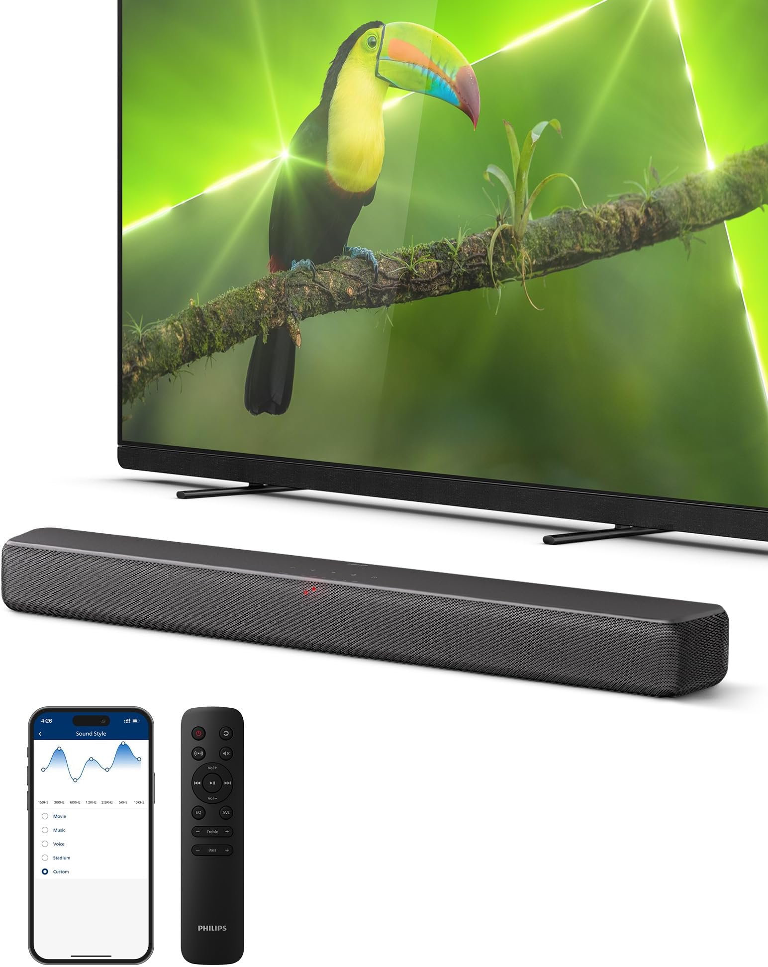Amazon.com: VIZIO V-Series 2.0 Compact Home Theater Sound Bar with DTS ...