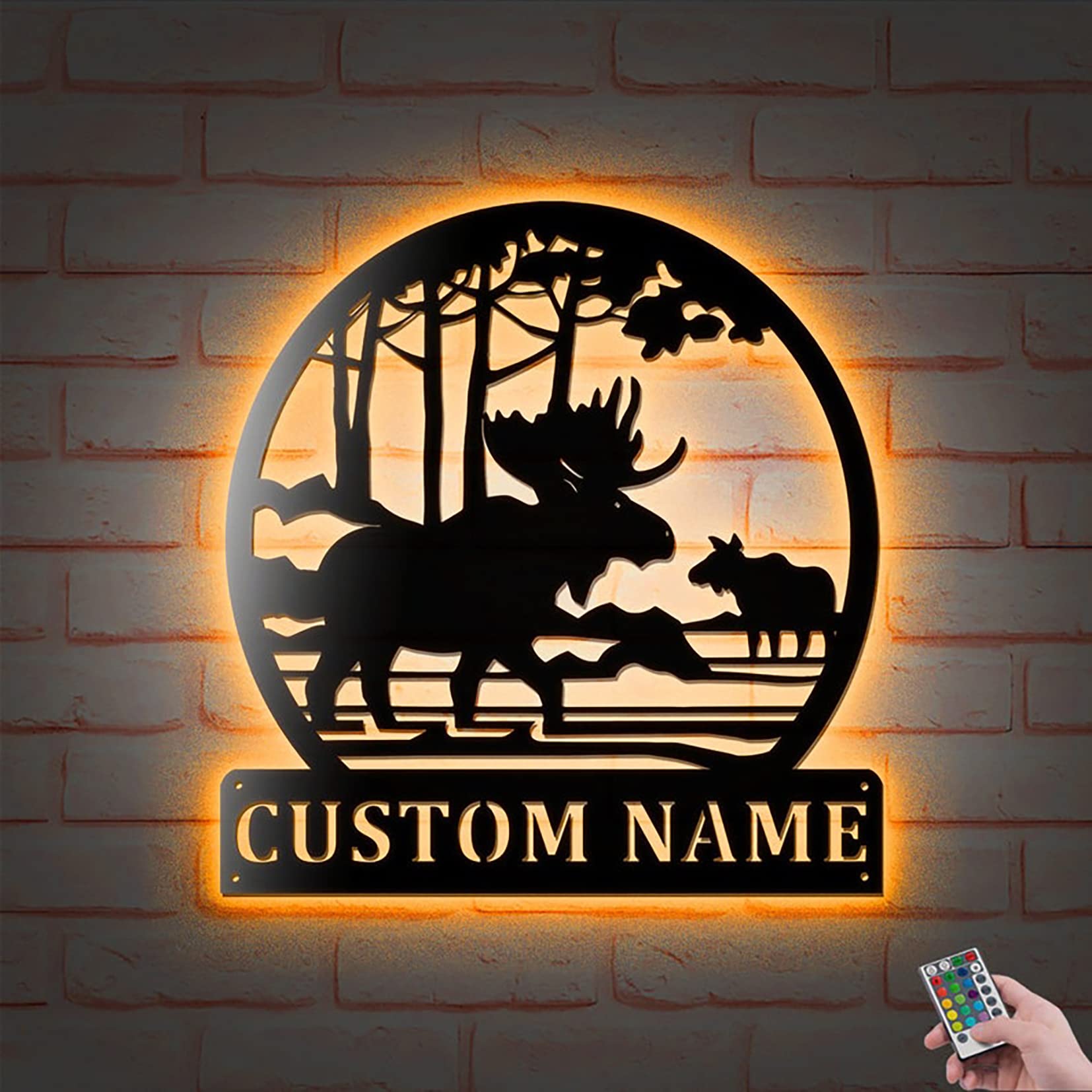 Amazon.com : Lovely POD Personalized Hunting Metal sign, Hunting Art ...