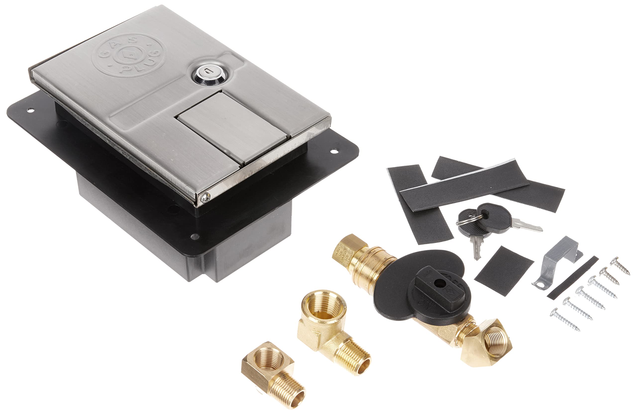 Recessed Male Plug Locking Wall DeskTop & In Desk Power Modules | BPF