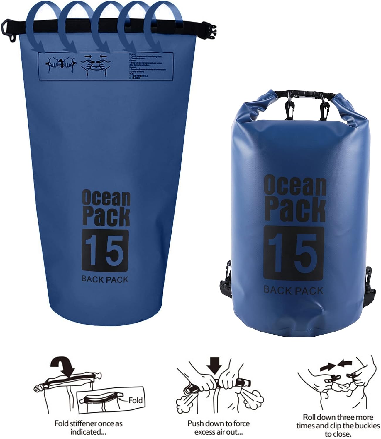5L Waterproof Dry Bag,Floating Storage Dry Bag Outdoor Waterproof Bag ...