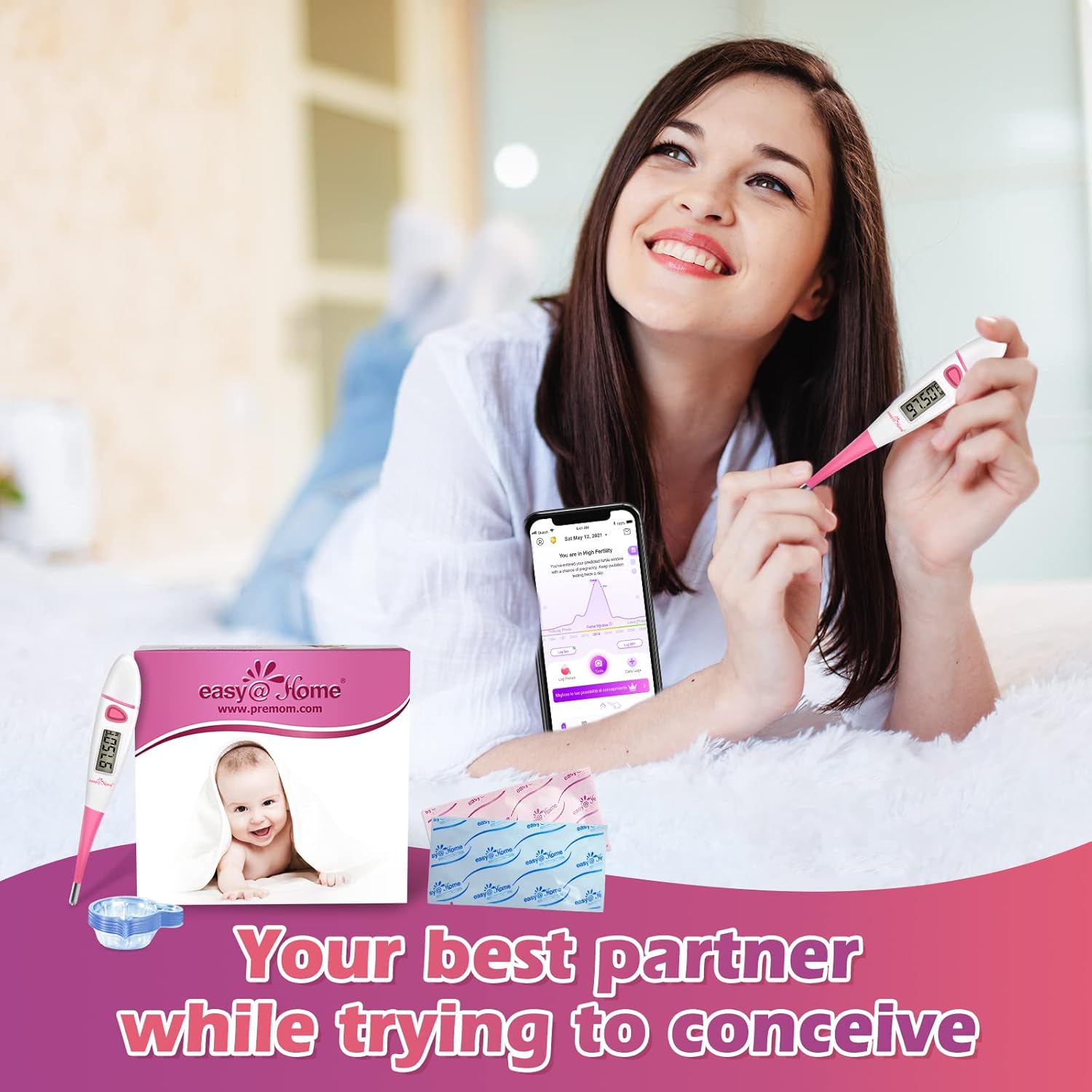 Ovulation Test Kit: 50 Ovulation Strips & 20 Early Pregnancy Tests ...