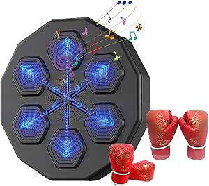 Amazon.co.jp: Wall-mounted Boxing Machine, Includes 1 Pair of Boxing ...