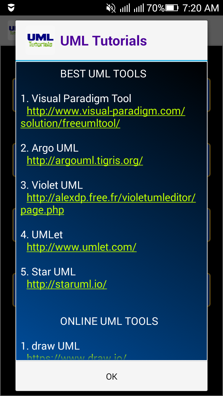 UML Tutorials - App on Amazon Appstore