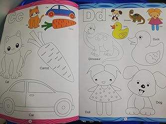 ABC Colouring Book for Age 2 -5 Years- Fun filled Activities for ...