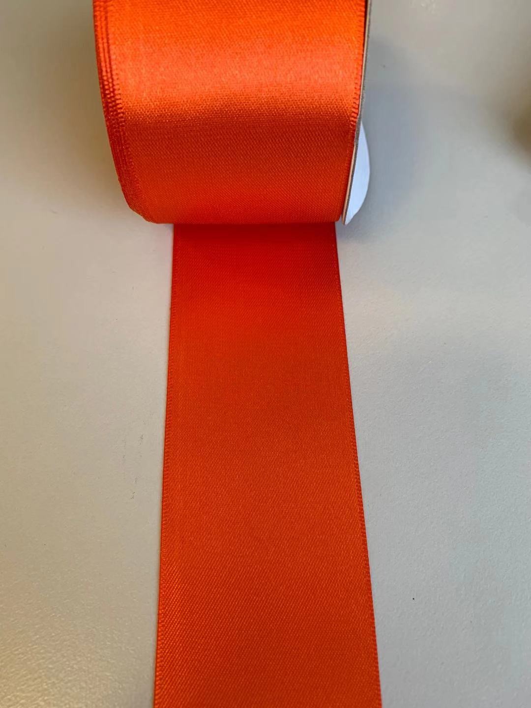 Alfie Double Faced Satin Ribbon 2 Inch x 25 Yards Double Sided Solid ...