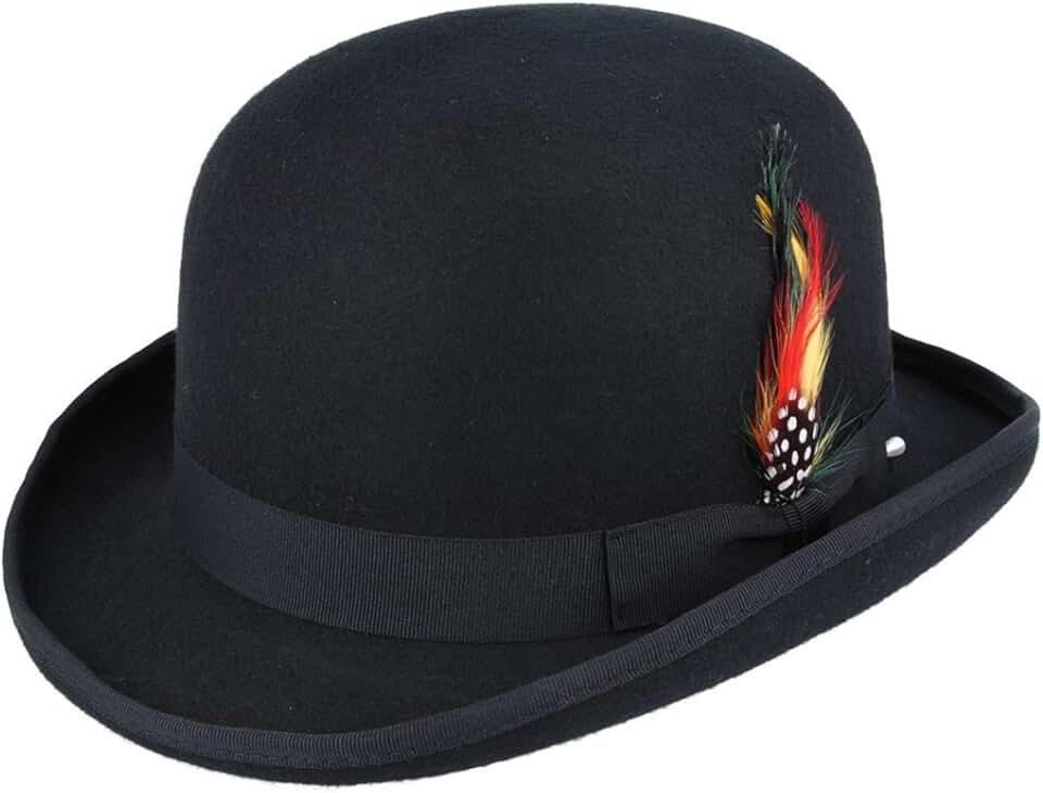 Amazon.co.uk: Men's Bowler Hats - Men's Bowler Hats / Men's Hats & Caps ...