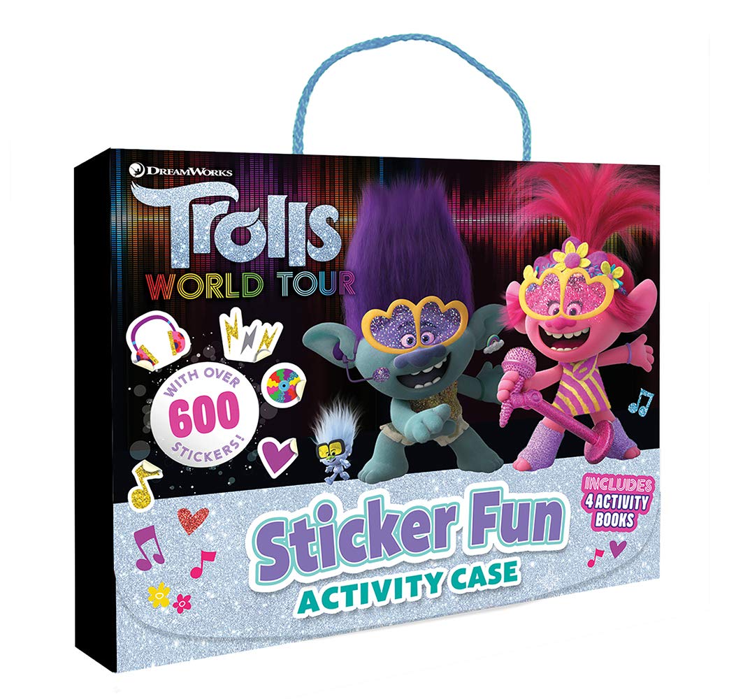 Trolls World Tour: Sticker Fun Activity Case (DreamWorks) : Amazon.com ...