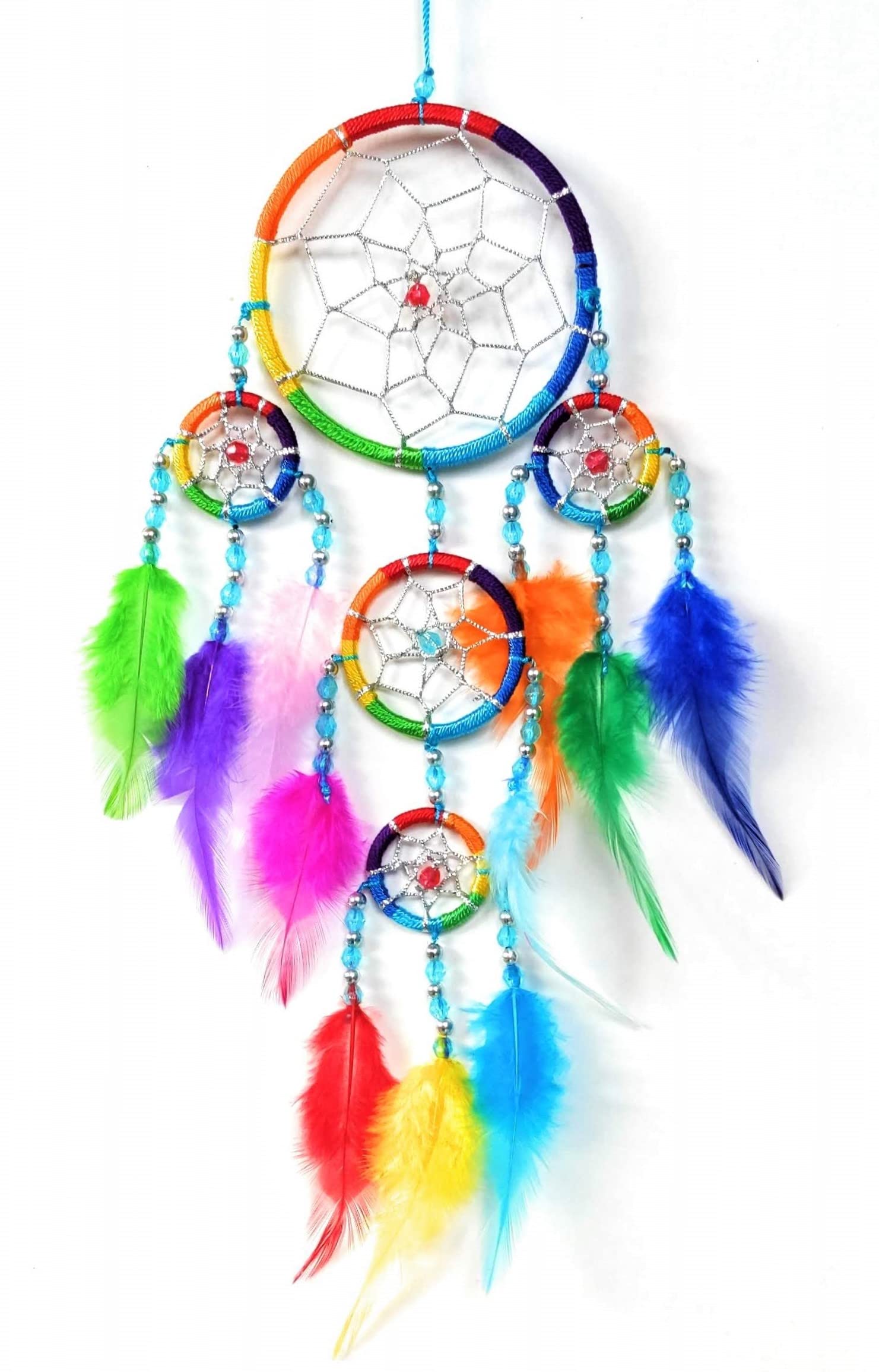 DREAM CATCHER FOR BOYS AND GIRLS RAINBOW DREAMCATCHER BEDROOM ...