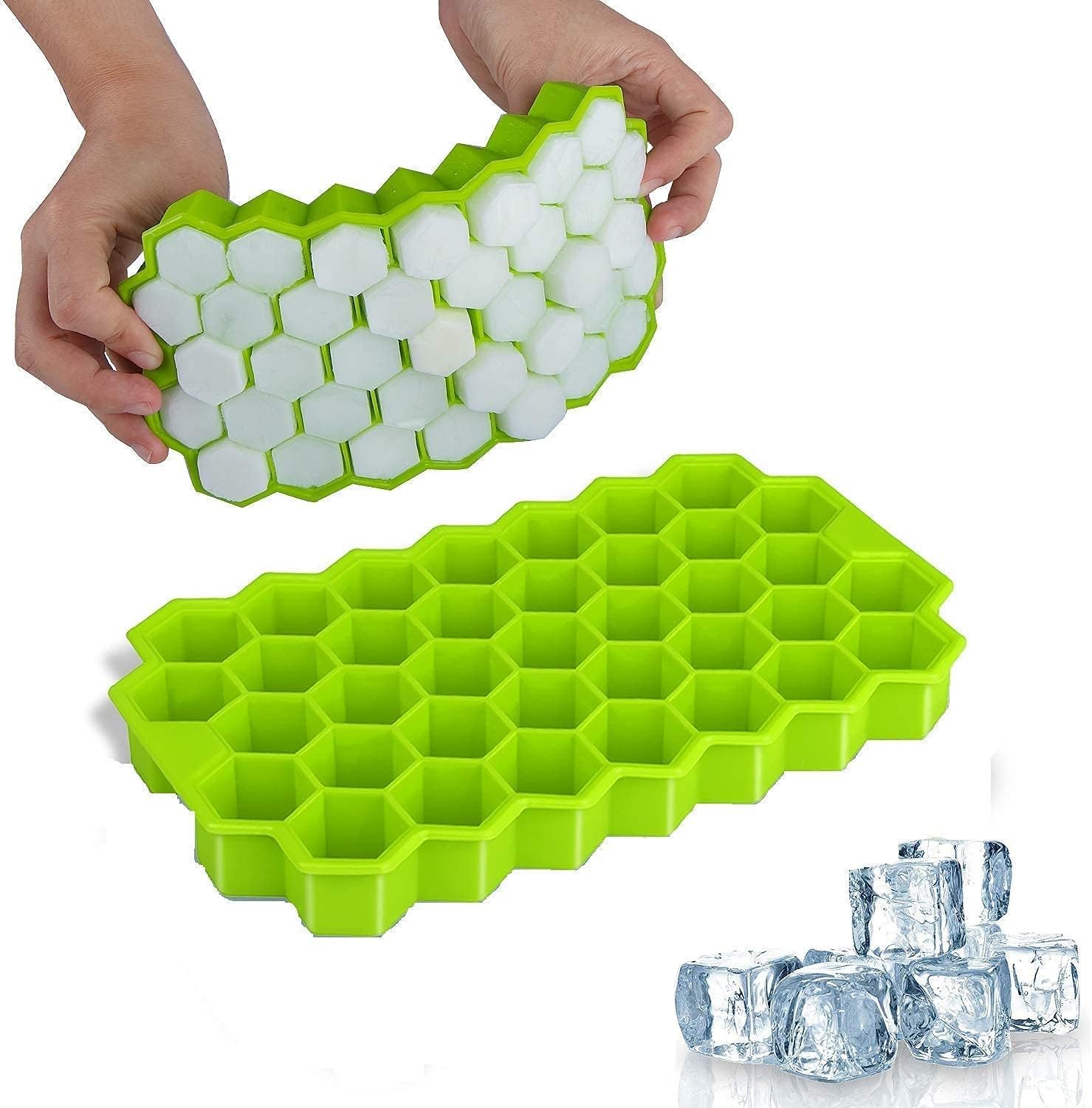 Buy AJS spares Whirlpool Refrigerator Twist Release ice Cubes Tray (24 ...