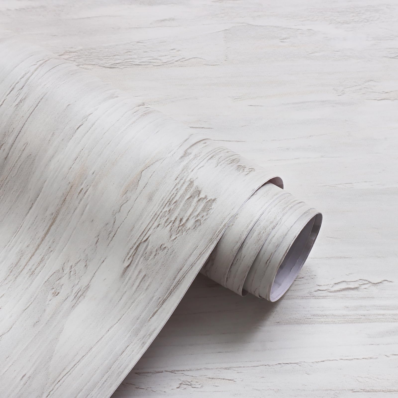 White Wood Peel and Stick Wallpaper Vintage Wood Wallpaper Wood Grain ...