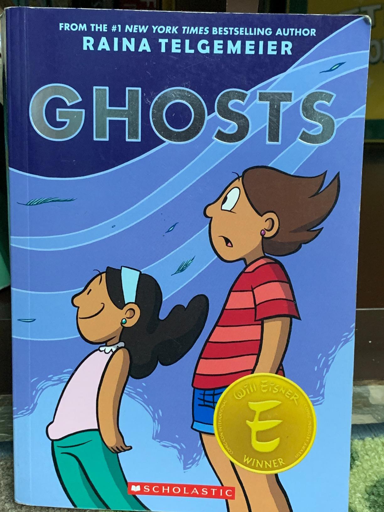 Ghosts: A Graphic Novel : Telgemeier, Raina, Lamb, Braden: Amazon.in: Books