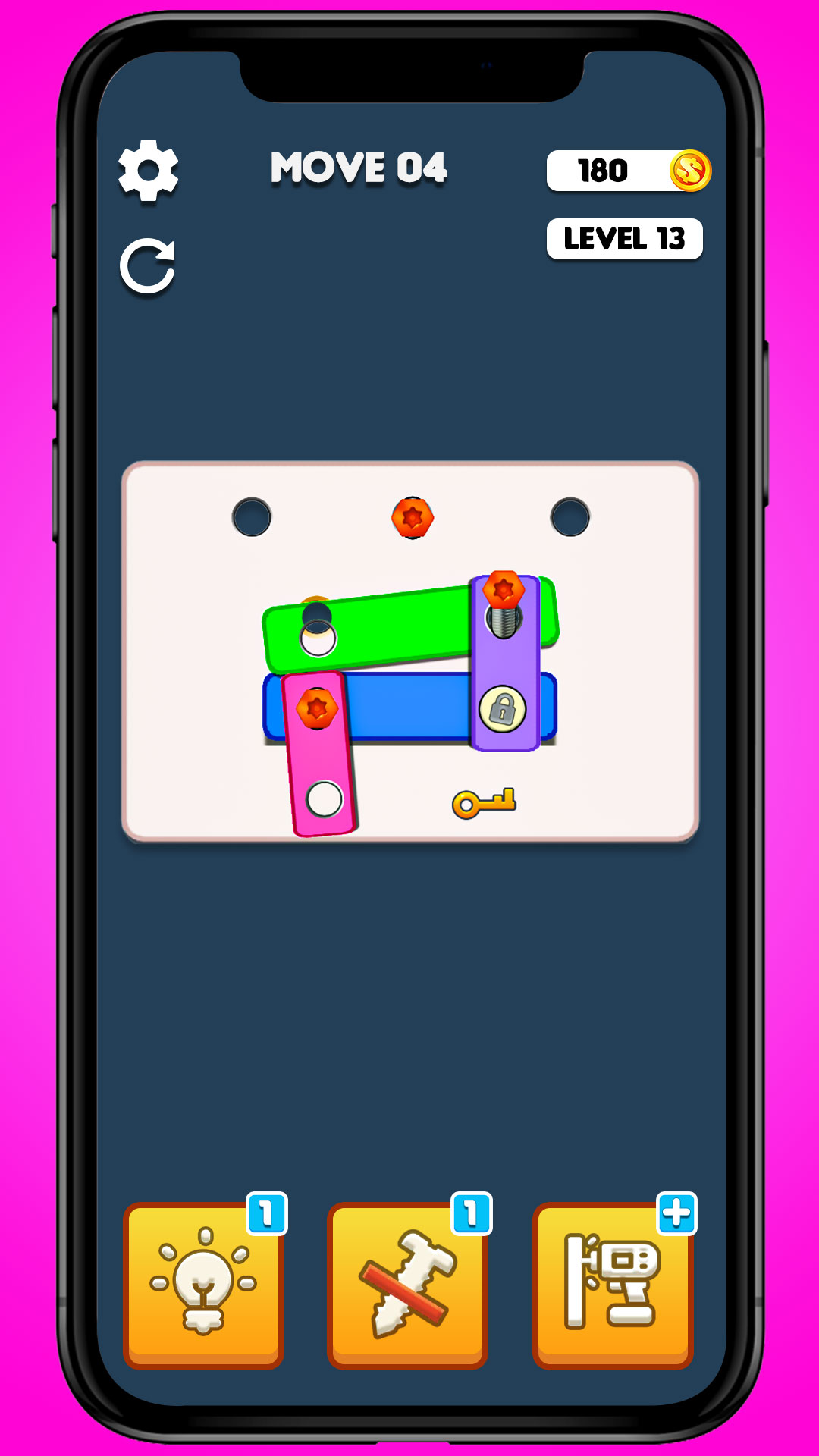 Nuts & Bolts Unscrew Puzzle Master: Screw Jam Pin Puzzle Sorting ...