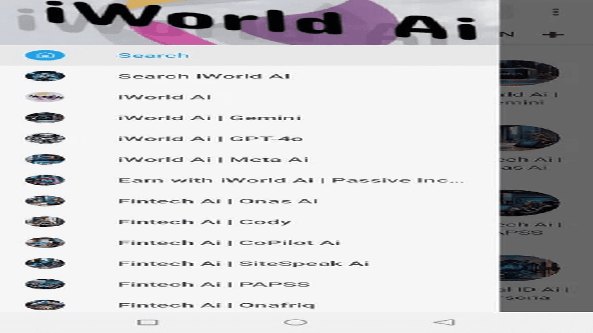 iWorld Ai Mobile App - App on Amazon Appstore