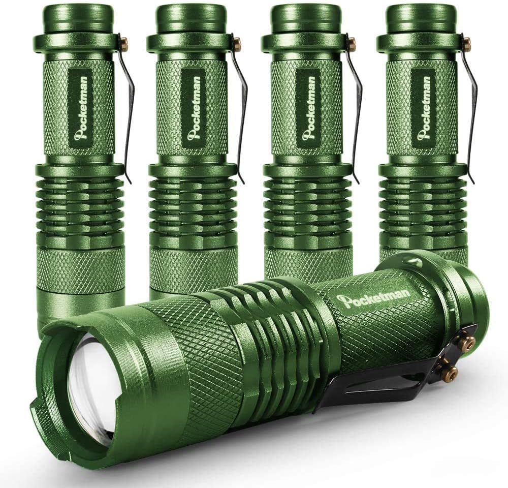 Weewooday 2 Pieces LED Signal Wand Traffic Flashlight, 11 Inch, Battery ...