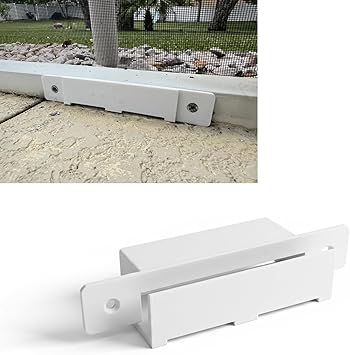 2 Pack Drain Insert Kit for Aluminum Screen Enclosure Bottom Bar ...
