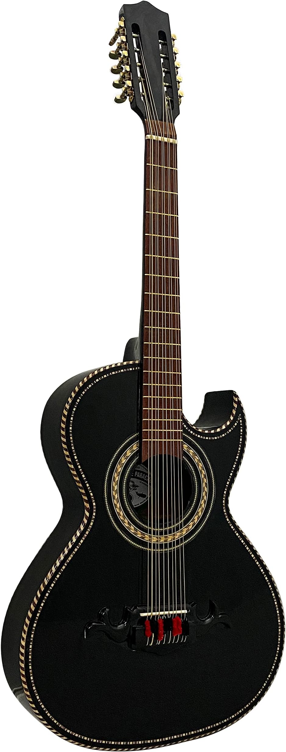 Amazon.com: D'Luca Paracho 10-String Bajo Quinto Acoustic-Electric ...
