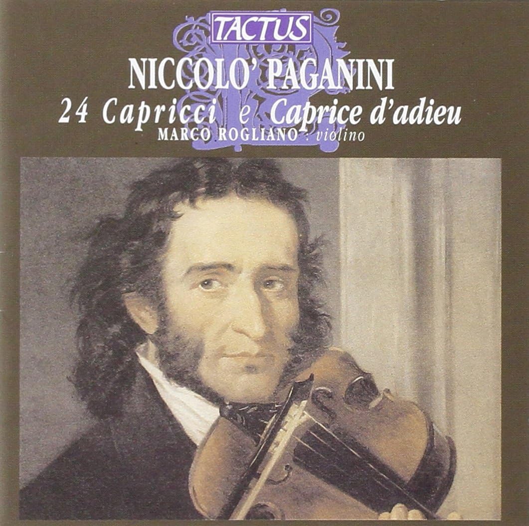 Paganini: 24 Capricci - Capric: Rogliano, Marco,Violin: Amazon.ca: Music