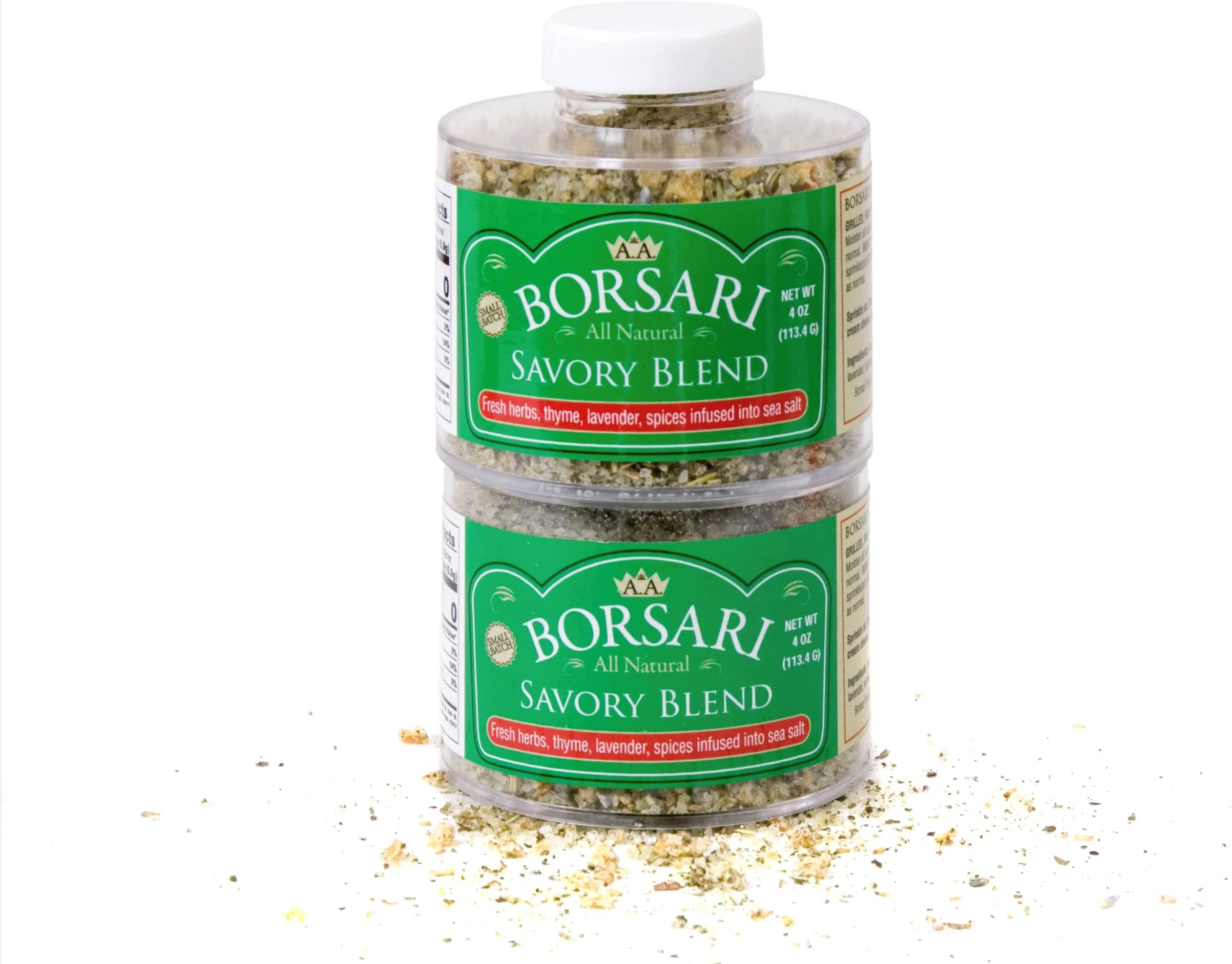 Amazon.com : Borsari Orange Ginger Seasoned Salt - Gourmet Salt For ...
