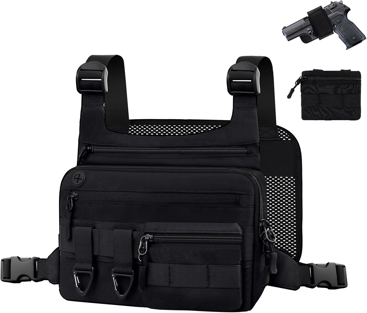 Amazon.com: JECOLOS Tactical Chest Bag for Men Lightweight Large ...