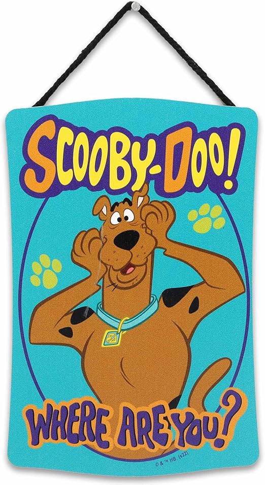 Amazon.com: Scooby-Doo Where Are You Hanging Wood Wall Decor - Fun ...