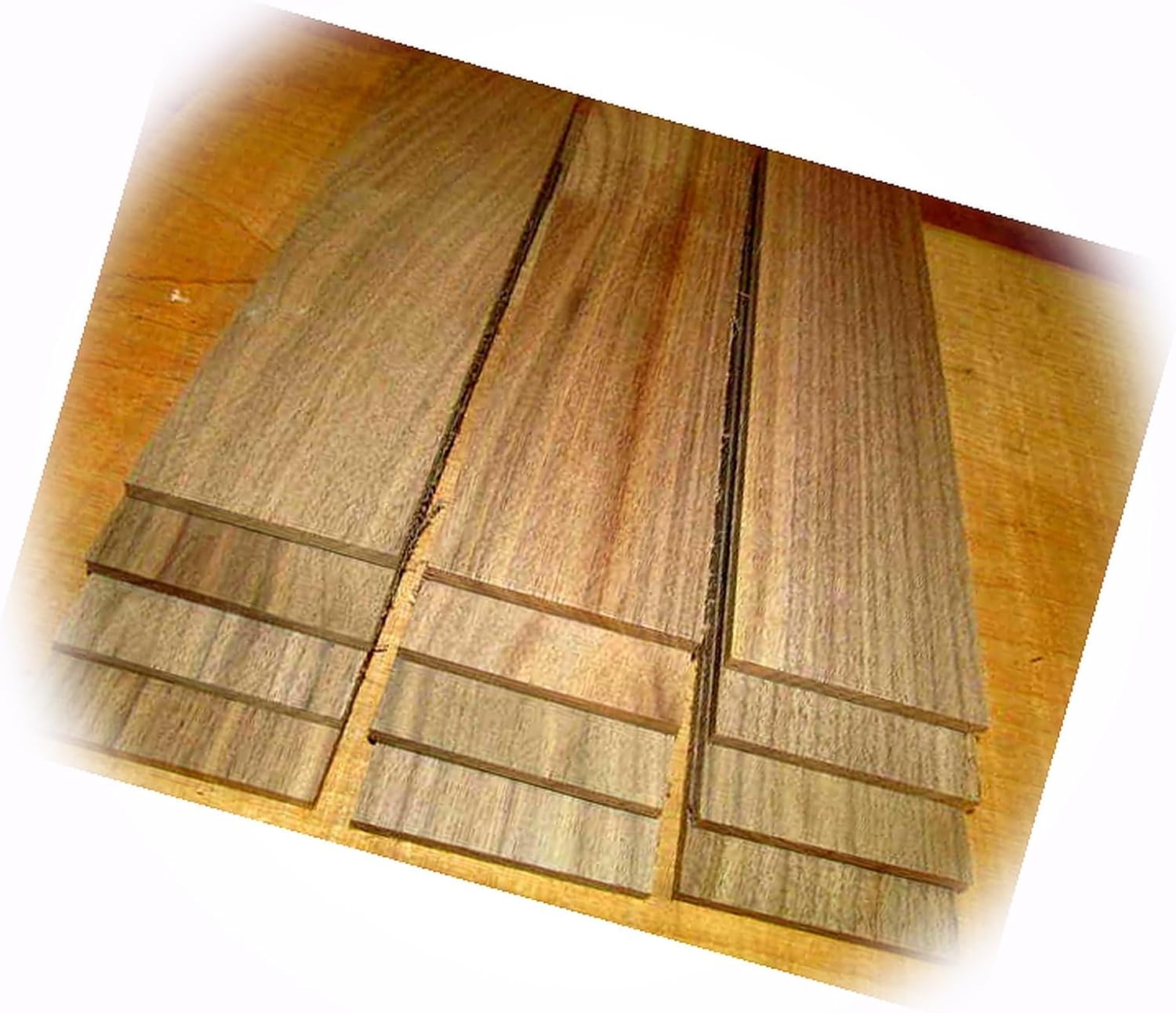 Amazon.com: New Pack of Hundred (100) Thin Sanded Black Walnut 12" X 3 ...