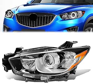 Amazon.com: Factory Style Driver/Left Side Headlight Assembly ...