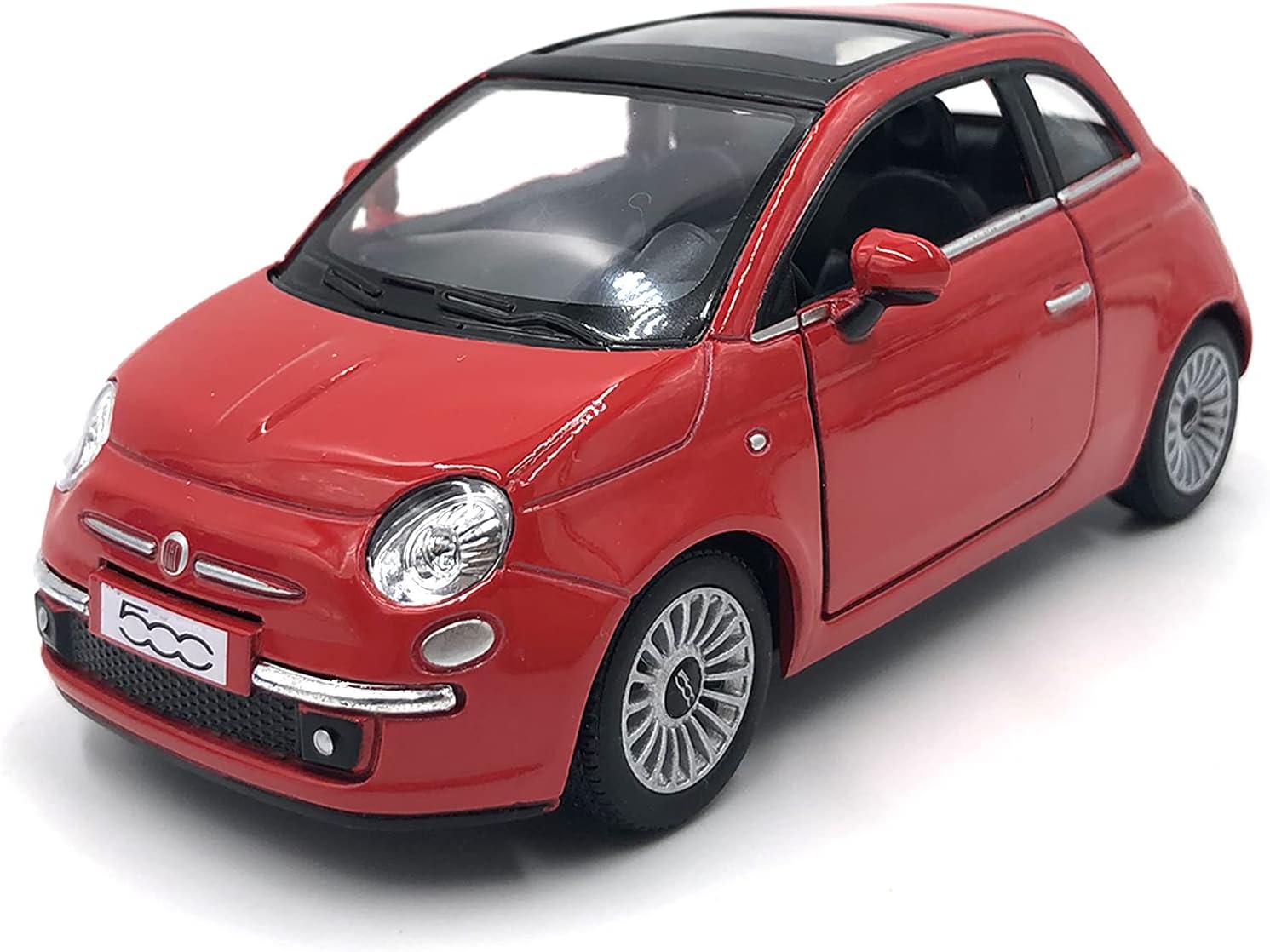 Model In-Scale Fiat 500 Model In-Scale 1:36, Fiat 500 (500 Red ...