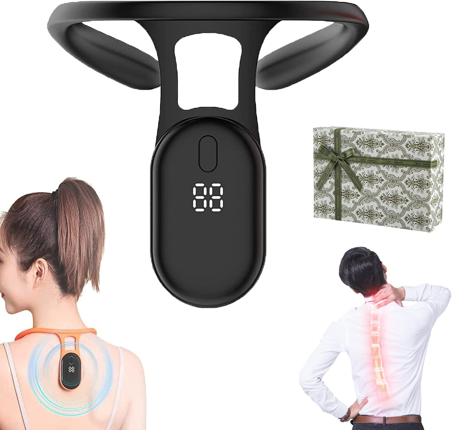 Amazon.com: UIJKMN Portable Soothing Body Shaping Neck Instrument ...