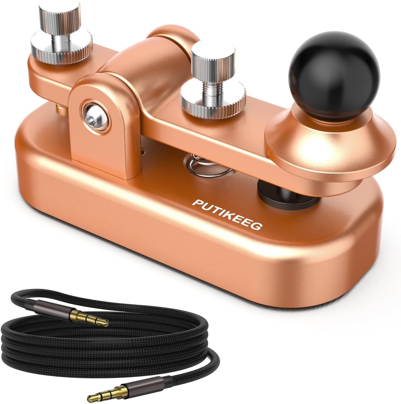 Amazon.com: Mini Morse Radio Key CW HAM Send Telegram Double Paddle ...