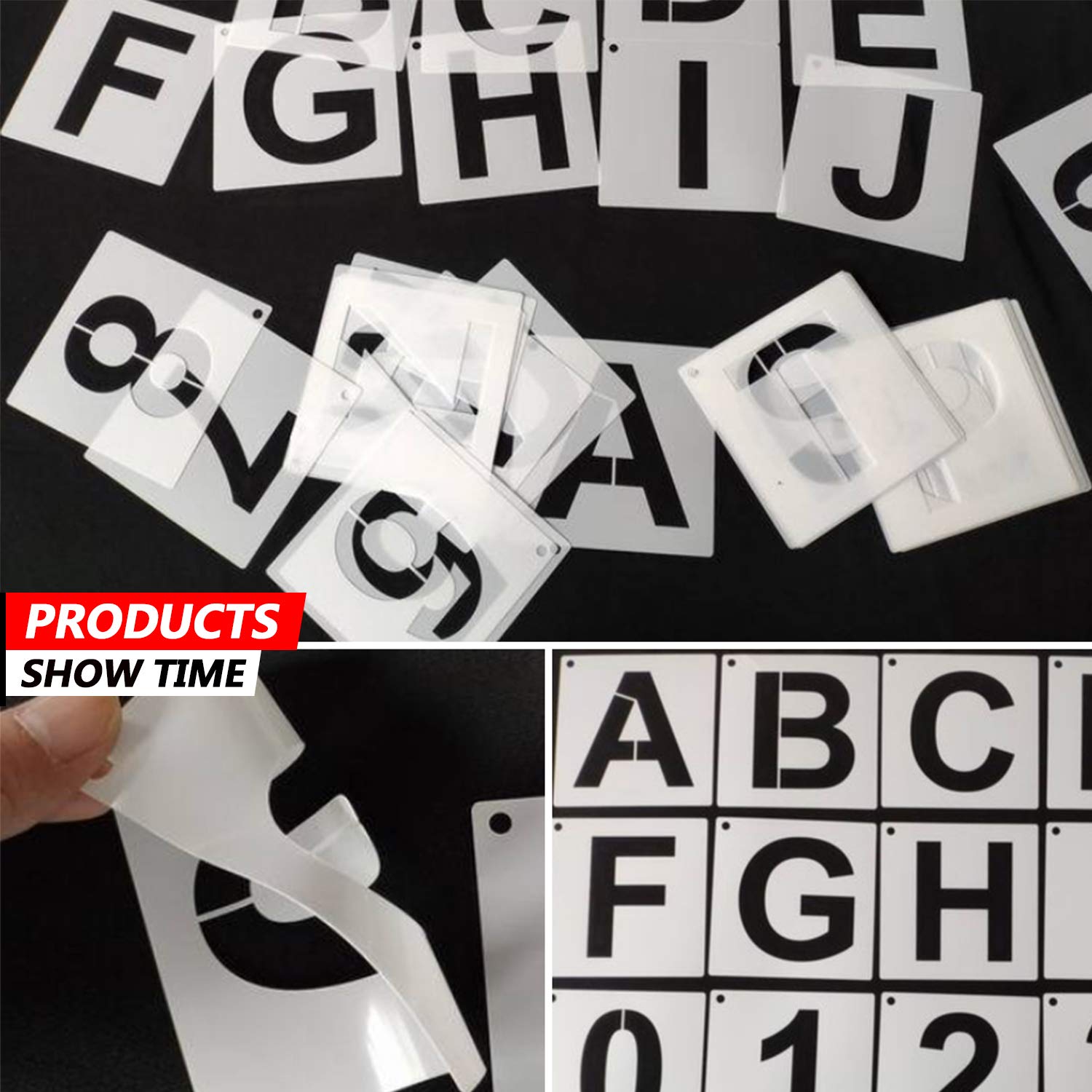 Buy 4 Letter Stencils 36 Pcs Alphabet Art Craft Stencils Reusable Buy 4 Letter Stencils 36 Pcs Alphabet Art Craft Stencils Reusable