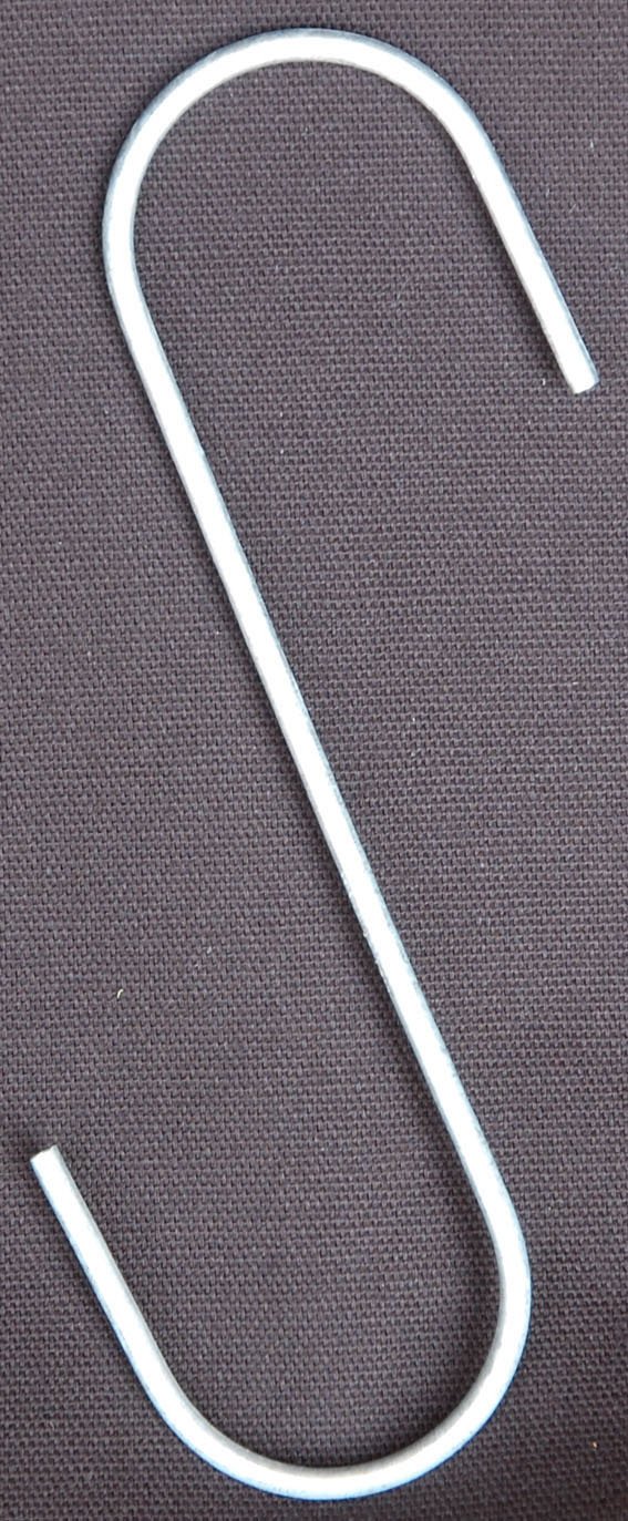 Topiary Art Works Galvanized Wire Extension S Hooks - 6" Heavy Duty 0. ...